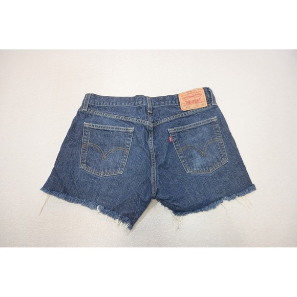 Levi's | Shorts | Levis 54 Denim Jean Shorts Mens 33 Blue Slim Straight ...
